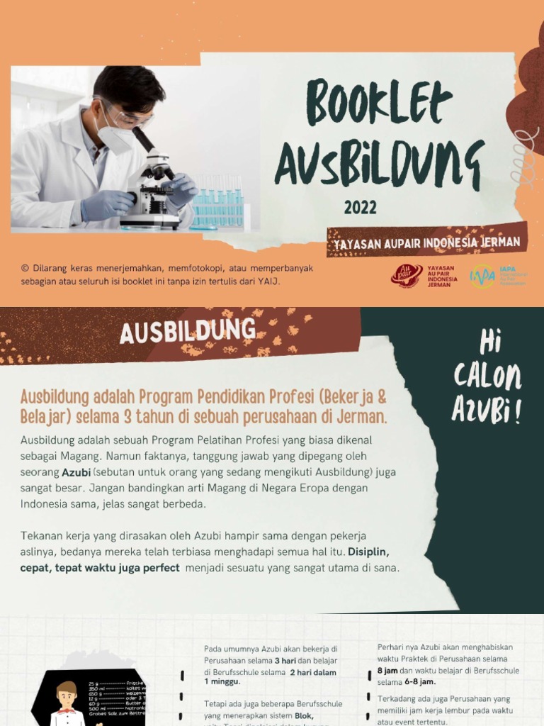 Booklet Ausbildung 2022 | PDF