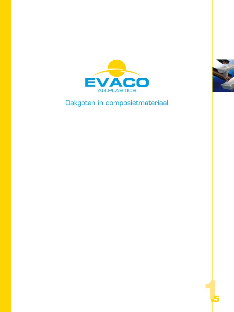 EVACO AG - plasTICS. Dakgoten in Composietmateriaal - PDF Gratis ...