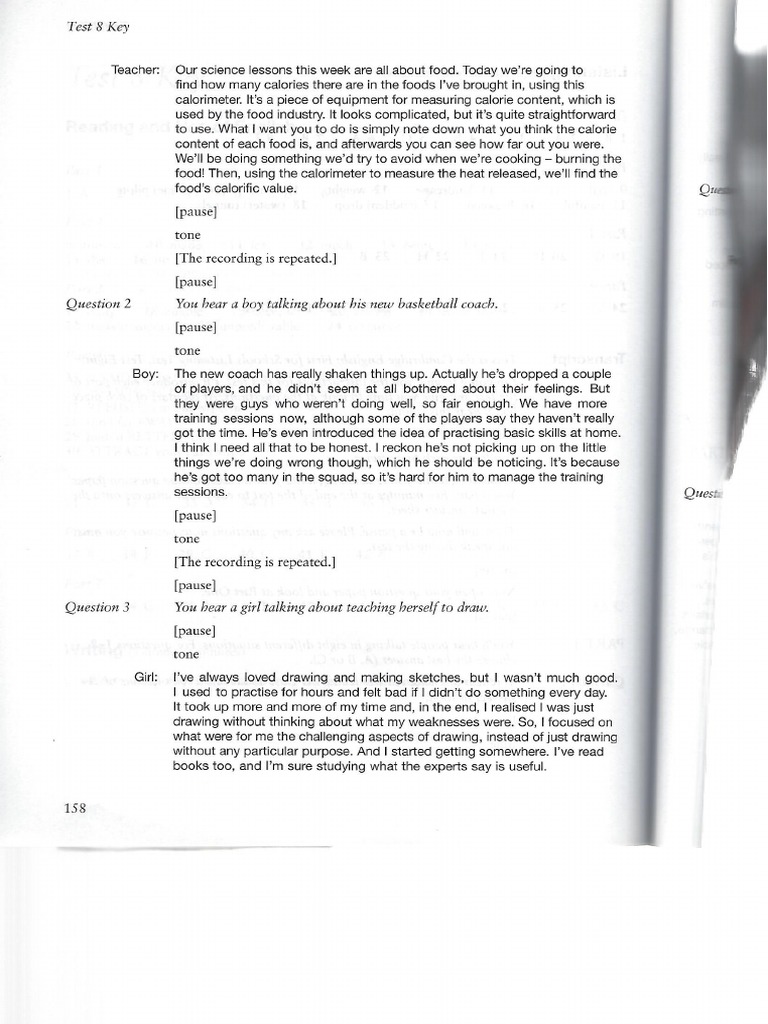 Listening Transcription | PDF