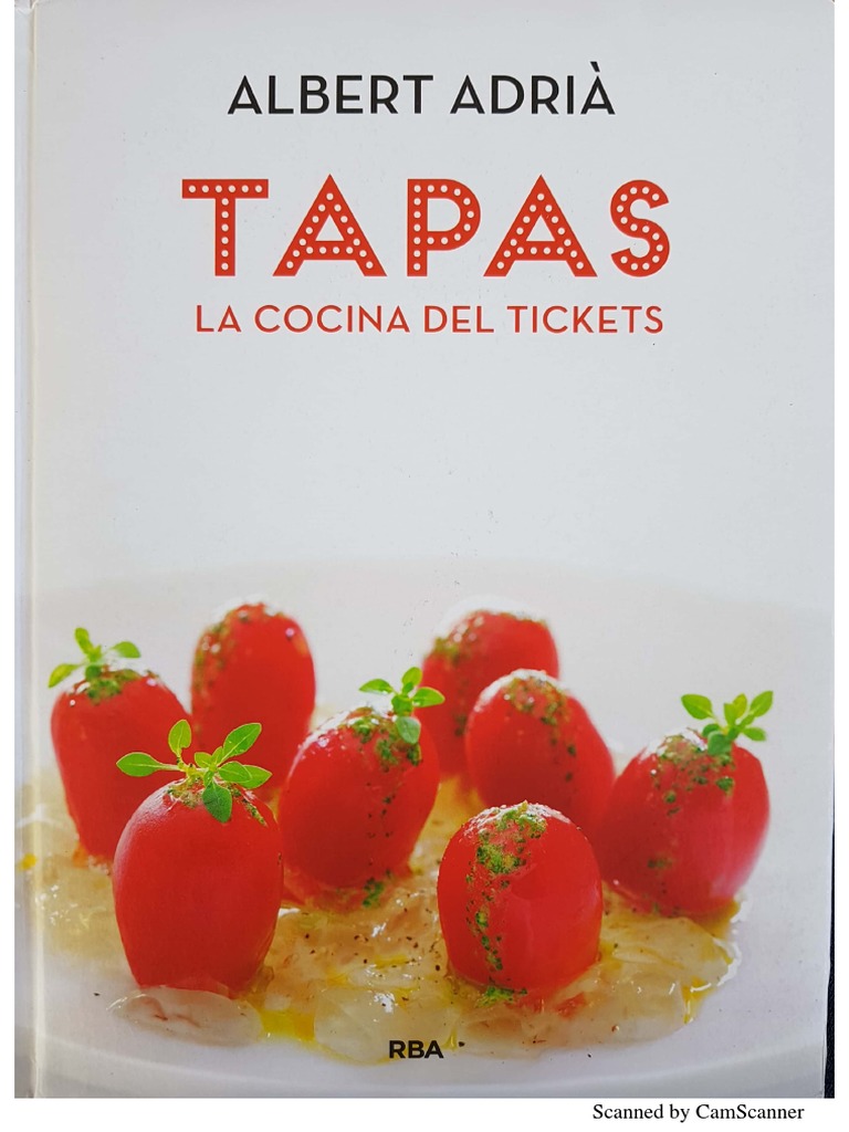 Tapas - Albert Adria | PDF