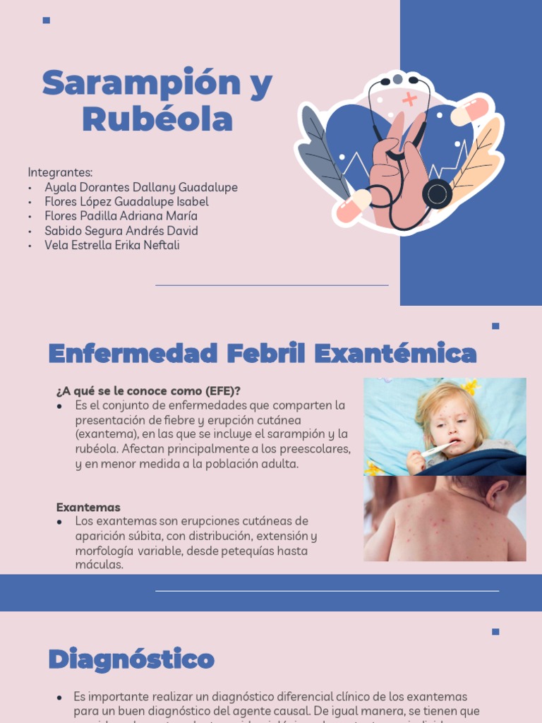 Vigilancia Epidemiológica de Sarampión y Rubéola | PDF | Sarampión ...