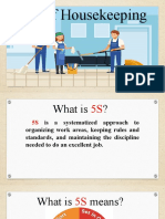 5 S Good Housekeeping Principles | PDF | Housekeeping | Business