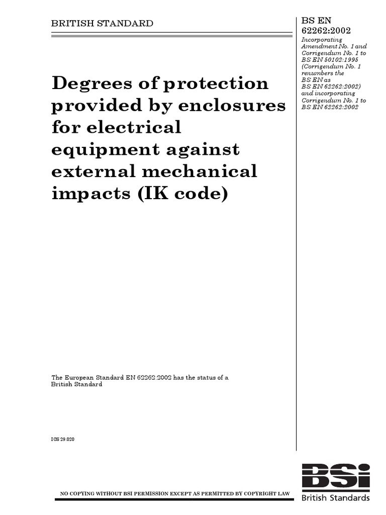 EN 62262-2002 - en | PDF | International Electrotechnical Commission ...