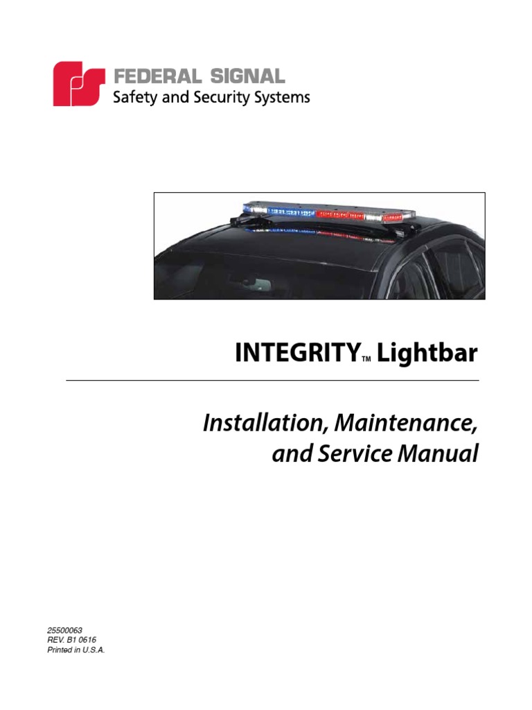 Federal Signal | PDF | Electrical Connector | Radio