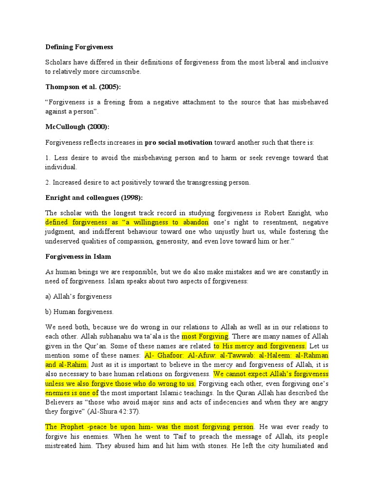 Challenges of OB (CH #1) | PDF | Forgiveness | God In Islam