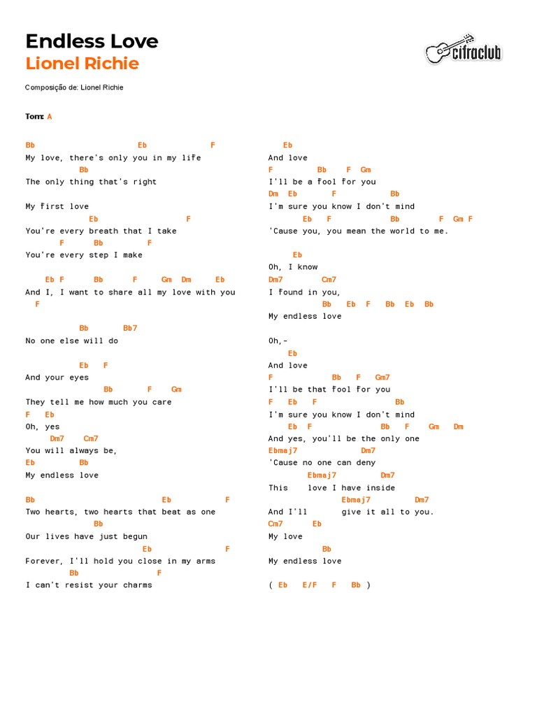 Entrada Noiva - Endless Love | PDF