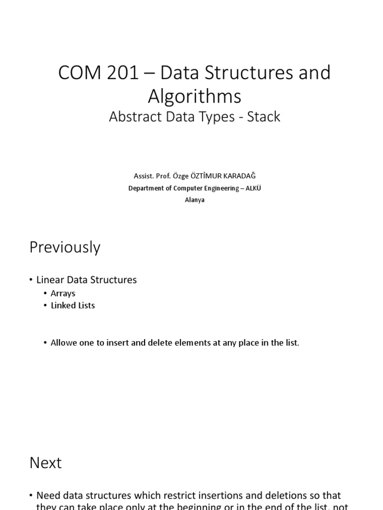 Data Structure Chapter 5 Pdf Programming Constructor Object Oriented Programming 