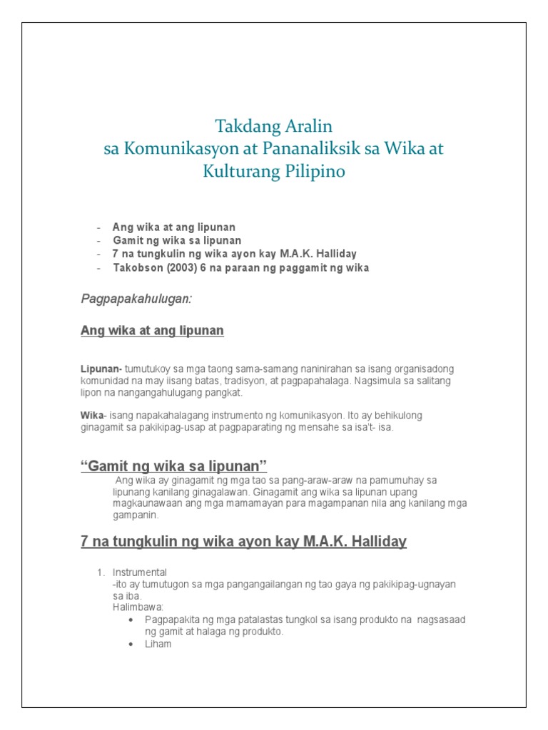 Assignment Ni Misay Sa KPWKP | PDF