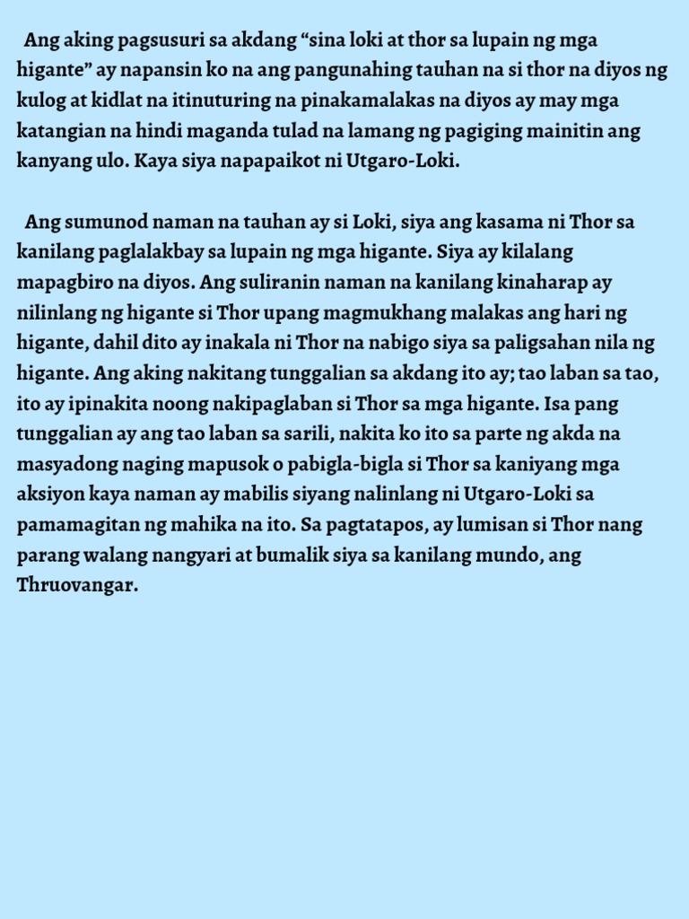 Takdang Aralin | PDF