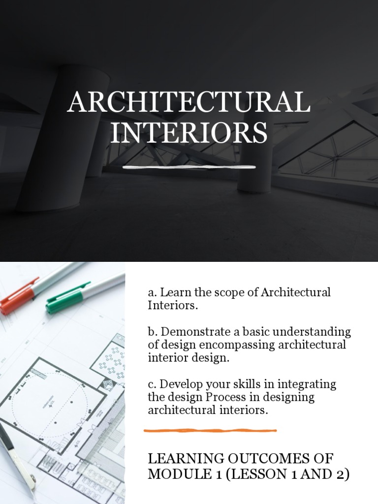 Architectural Interiors Design Process | PDF | Design | Engineering