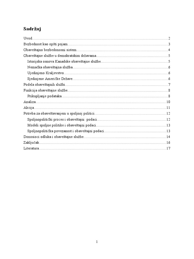 Seminarski Bezbednost | PDF