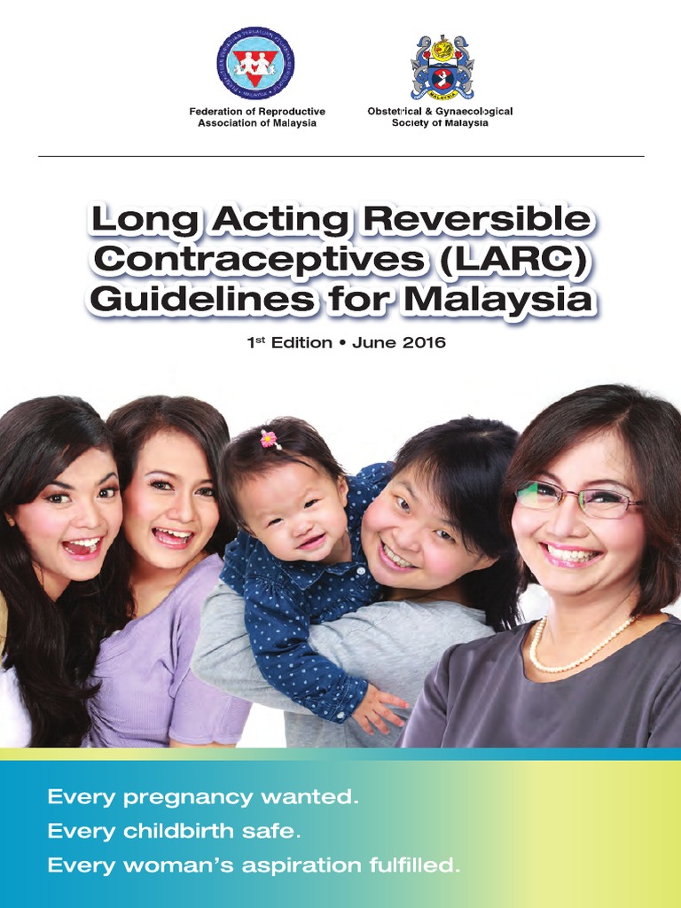The Long Acting Reversible Contraceptive (LARC) Guideline | PDF | Birth ...