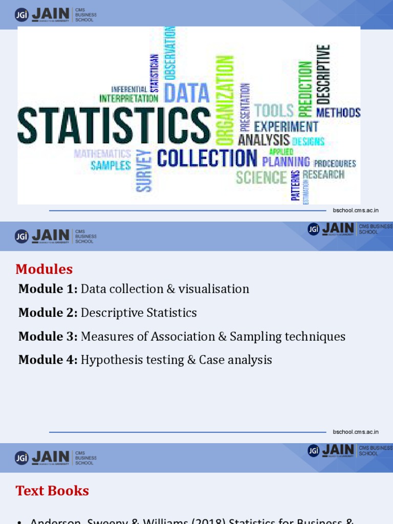 Module 1 | PDF | Statistics | Survey Methodology