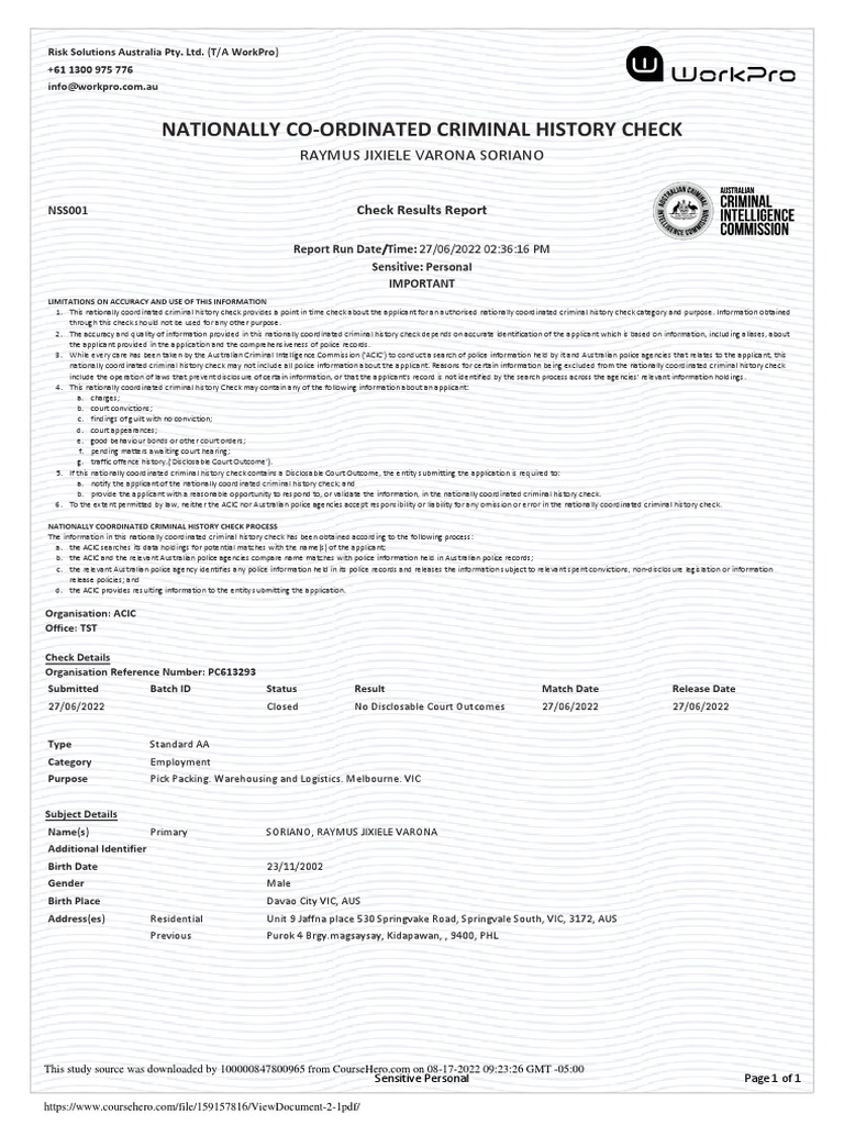 ViewDocument 2 1 PDF | PDF | Criminal Record | Crimes