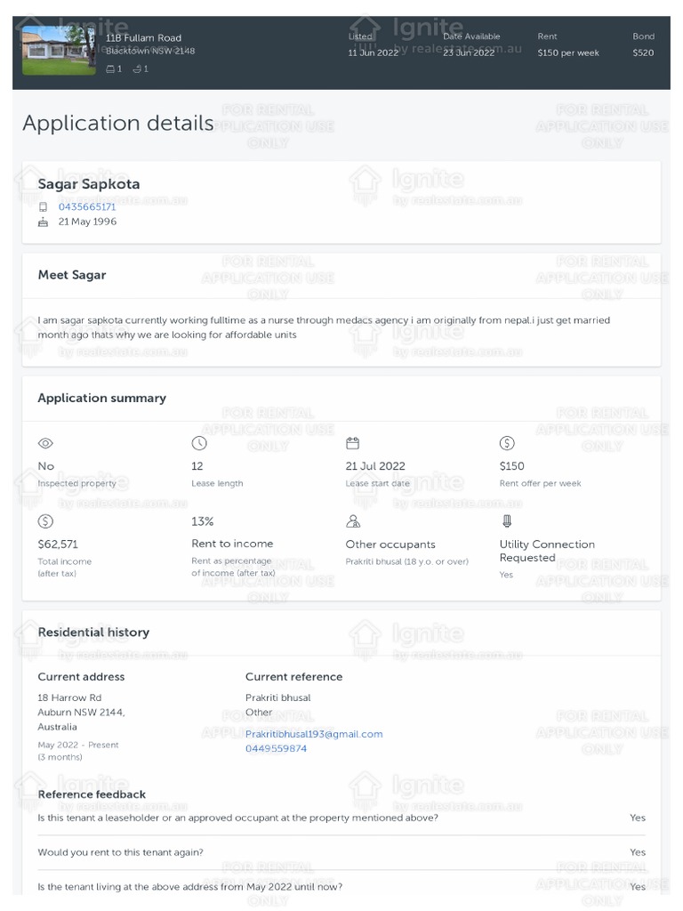Sagar Sapkota Full Application PDF | PDF | Tax Deduction | Government