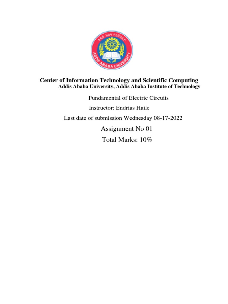 Circuit Assignment Pdf