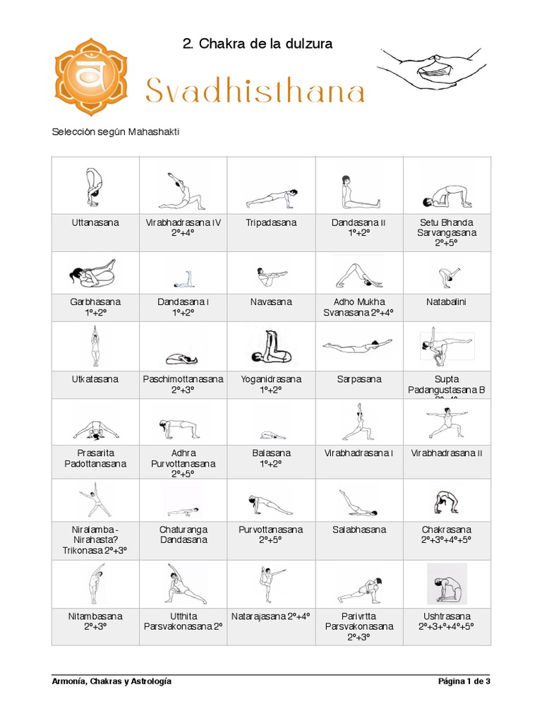 2210 ASANAS Chakra 2º | PDF