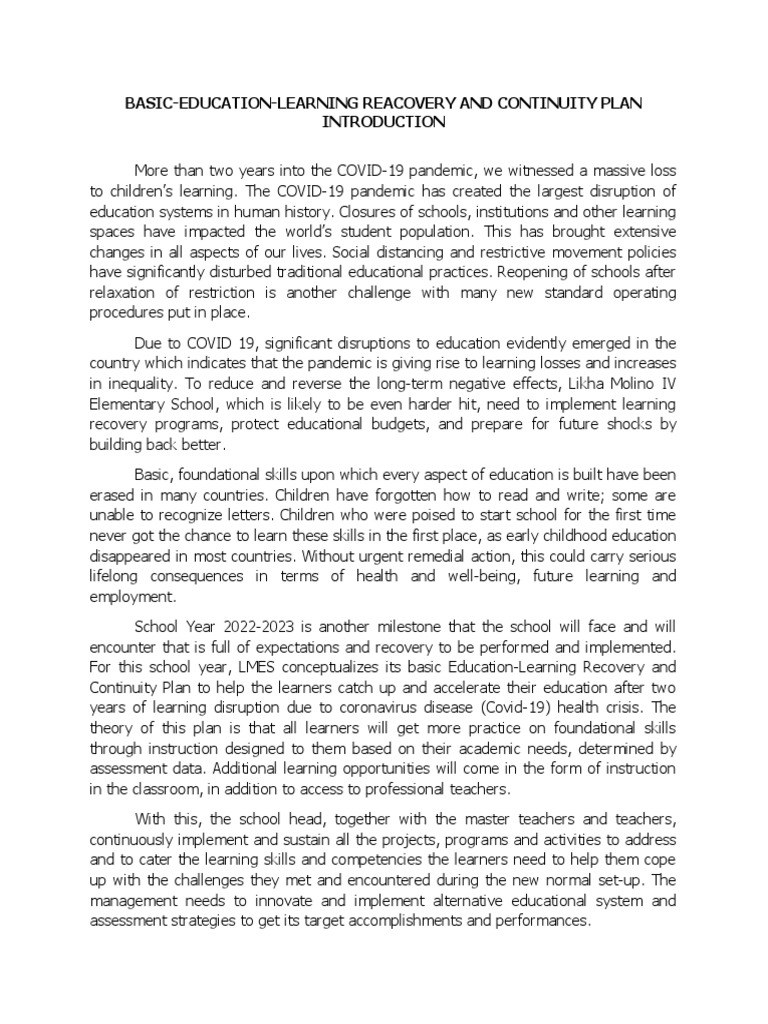 Introduction LRCP | PDF | Learning | Cognition