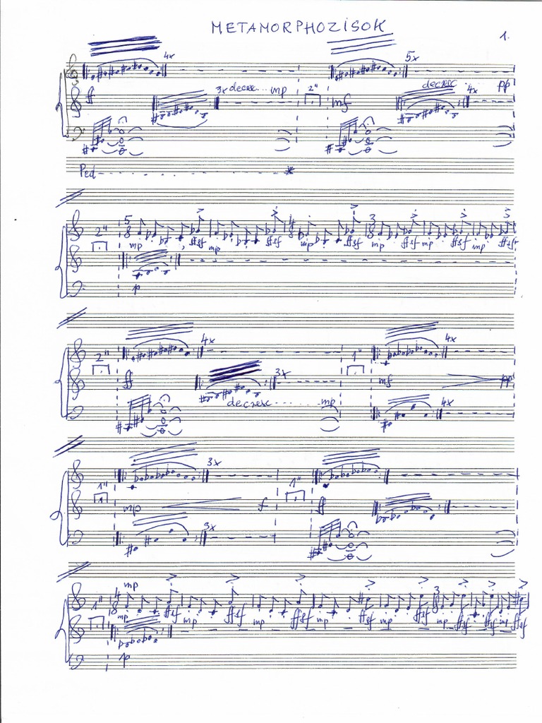 Madarász Iván: Metamorfózisok | PDF