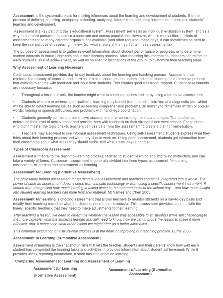 Assessment Week 17 | PDF | Educational Assessment | Teaching Method