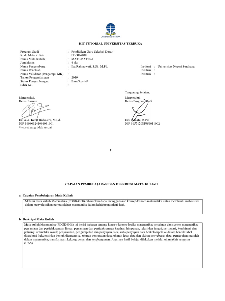 RAT-SAT MTK Tuton | PDF