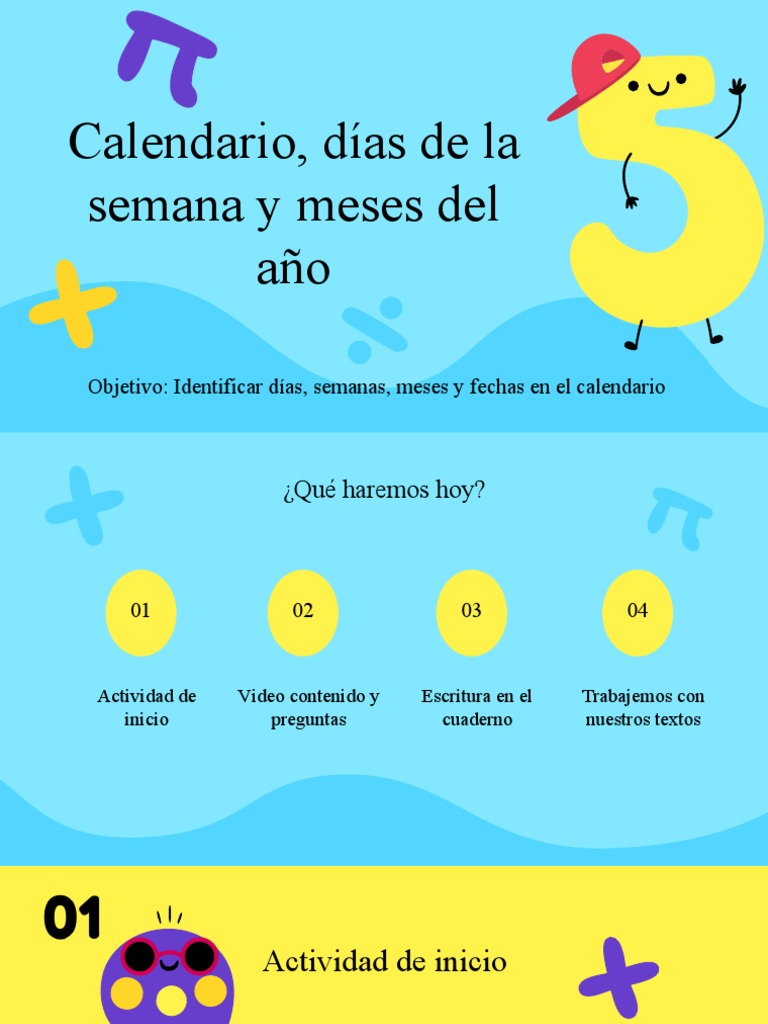 Calendario: Días y Meses del Año | PDF | Calendario