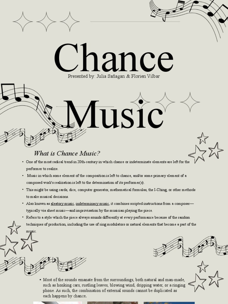 Chance Music | PDF | Performing Arts | Modernism (Music)