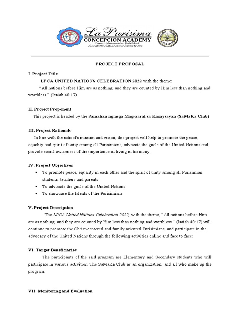 LPCA UN 2022 Celebration | PDF