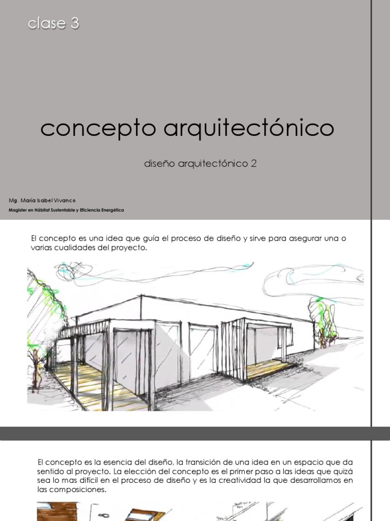 Concepto Arquitectónico | PDF