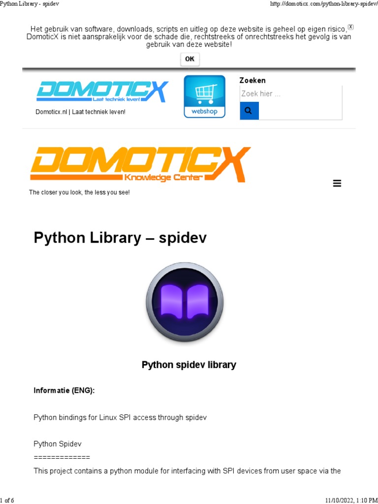 Python Library Spidev Download Free Pdf Python Programming Language Linux