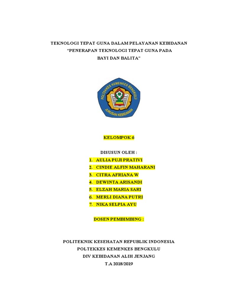 Teknologi Tepat Guna untuk Kebidanan | PDF