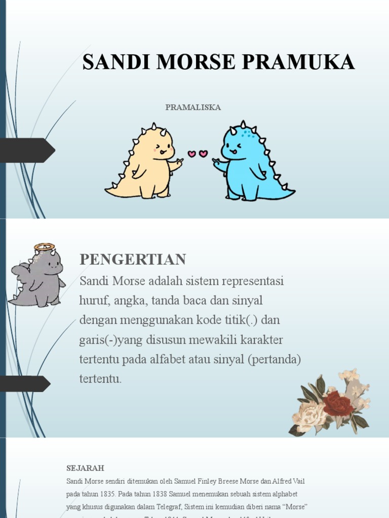 Sandi Morse Pramuka | PDF | Sejarah