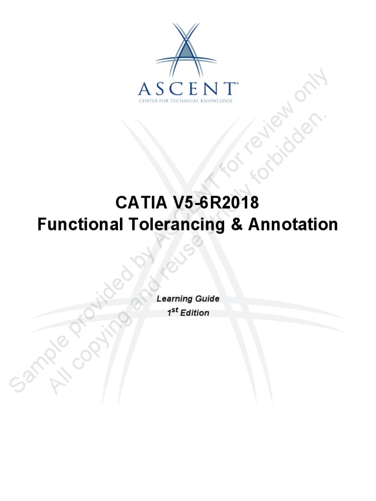 Catia Functional Tolerancing and Annotation | PDF | Business | Computers