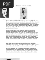 Biografía Raúl Rizo | PDF | Kárate | Artes marciales del este asiático