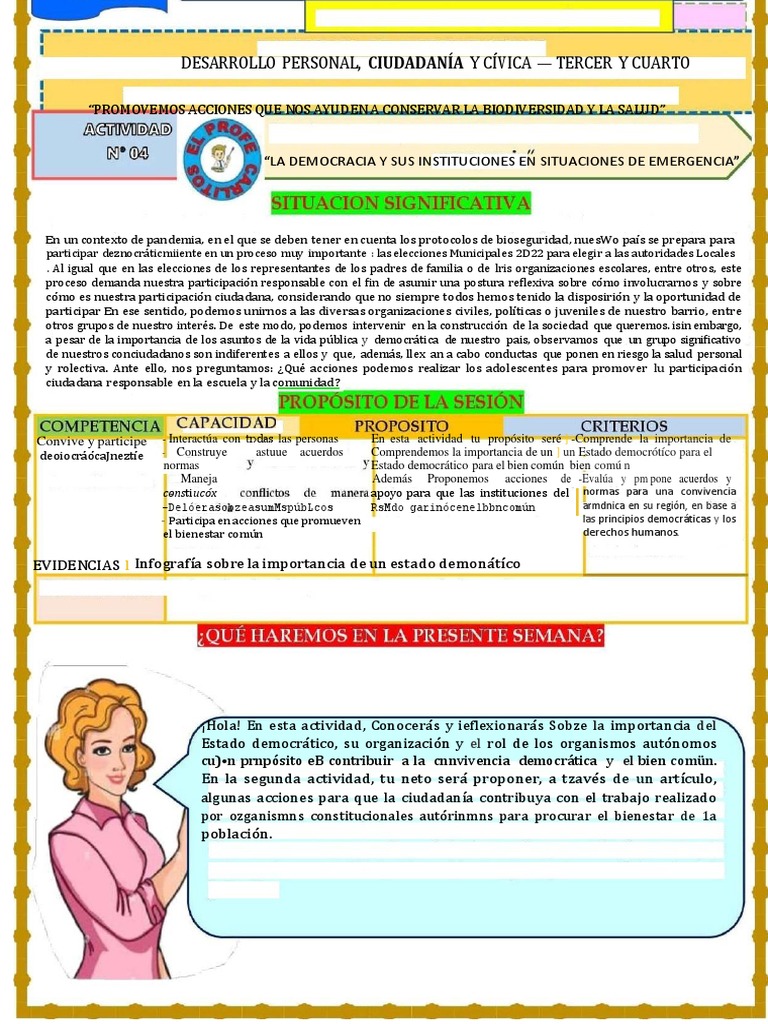 DPCC 3°y4° - SEGURIDAD CIUDADANA | PDF