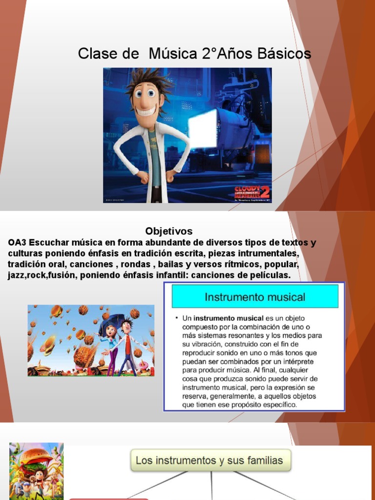 Clase Musica #2 | PDF | Instrumentos musicales | Sonido