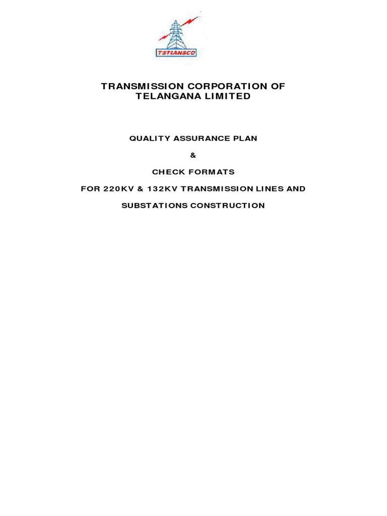 Quality Assurance Plan | PDF | Concrete | Specification (Technical ...