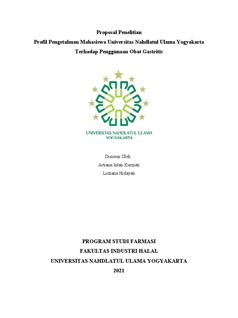 Proposal Penelitian | PDF