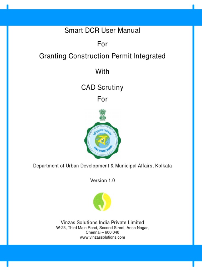 Smart DCR User Manual for Building Approval | PDF | Stairs | Roof