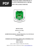 Contoh Slide Presentasi Sidang PKL | PDF