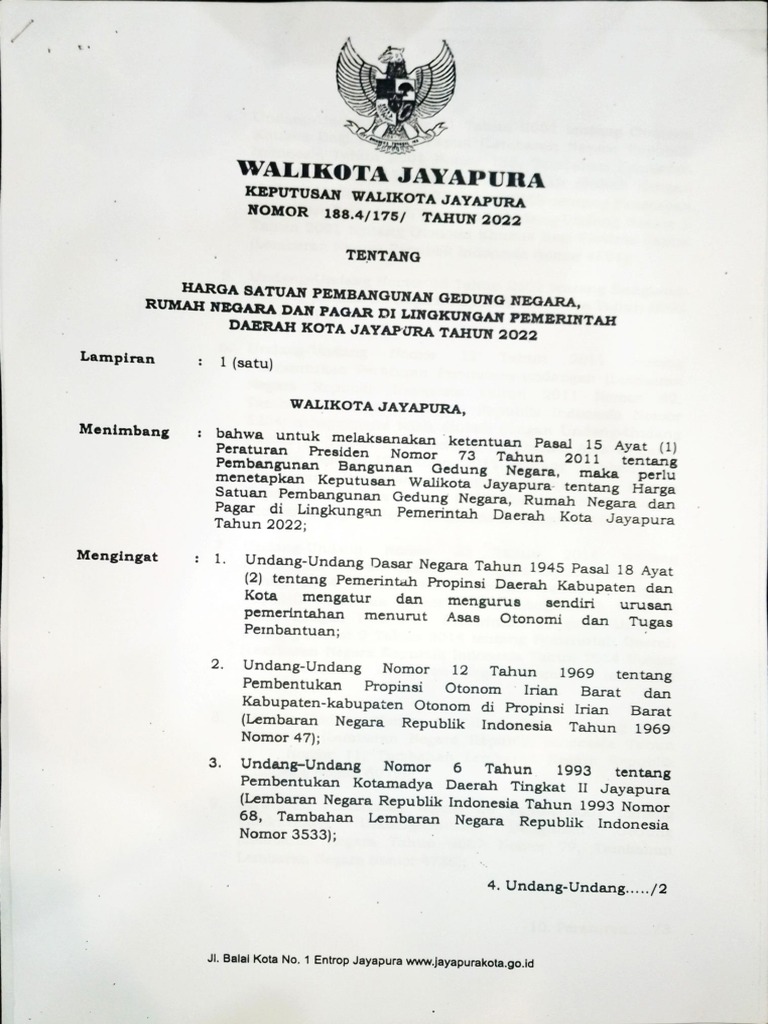 Perwal HSBGN 2022 | PDF