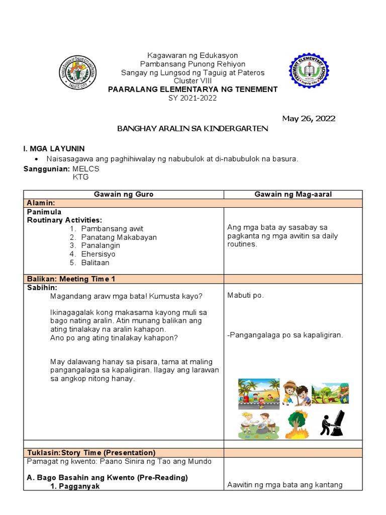 Banghay Aralin | PDF