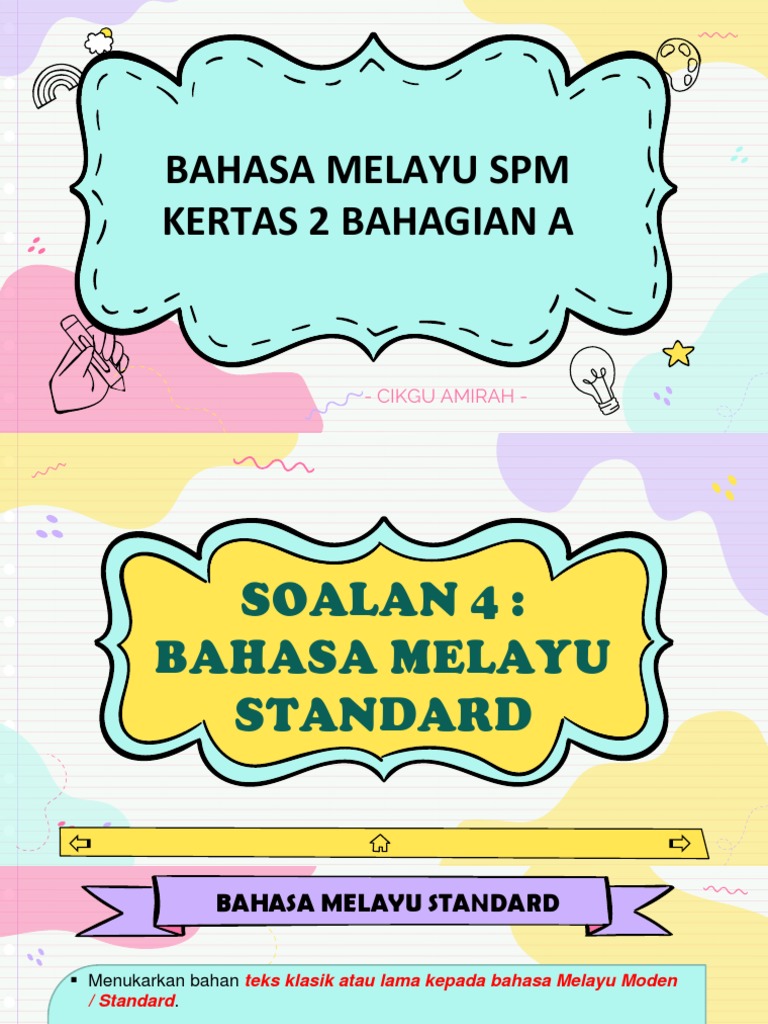 Bahasa Melayu Standard Pdf