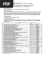 Ifp II - Com Tabela | PDF | Ciências comportamentais | Psicologia