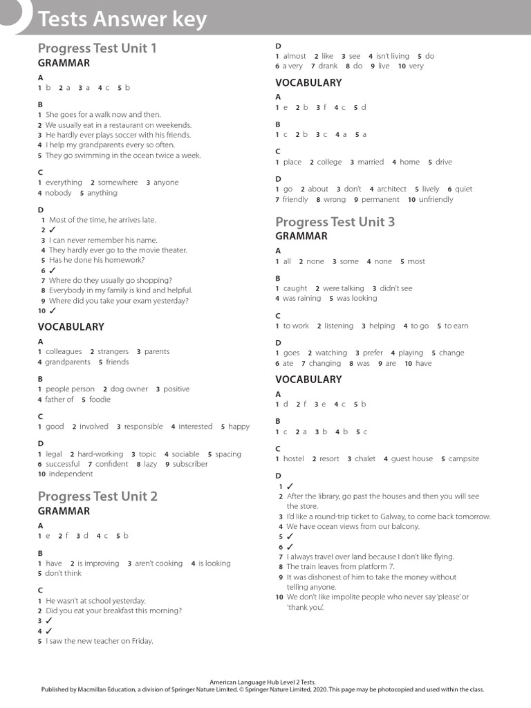 ALH L2 Tests Answers | PDF | Characters In Romeo And Juliet | Romeo And ...