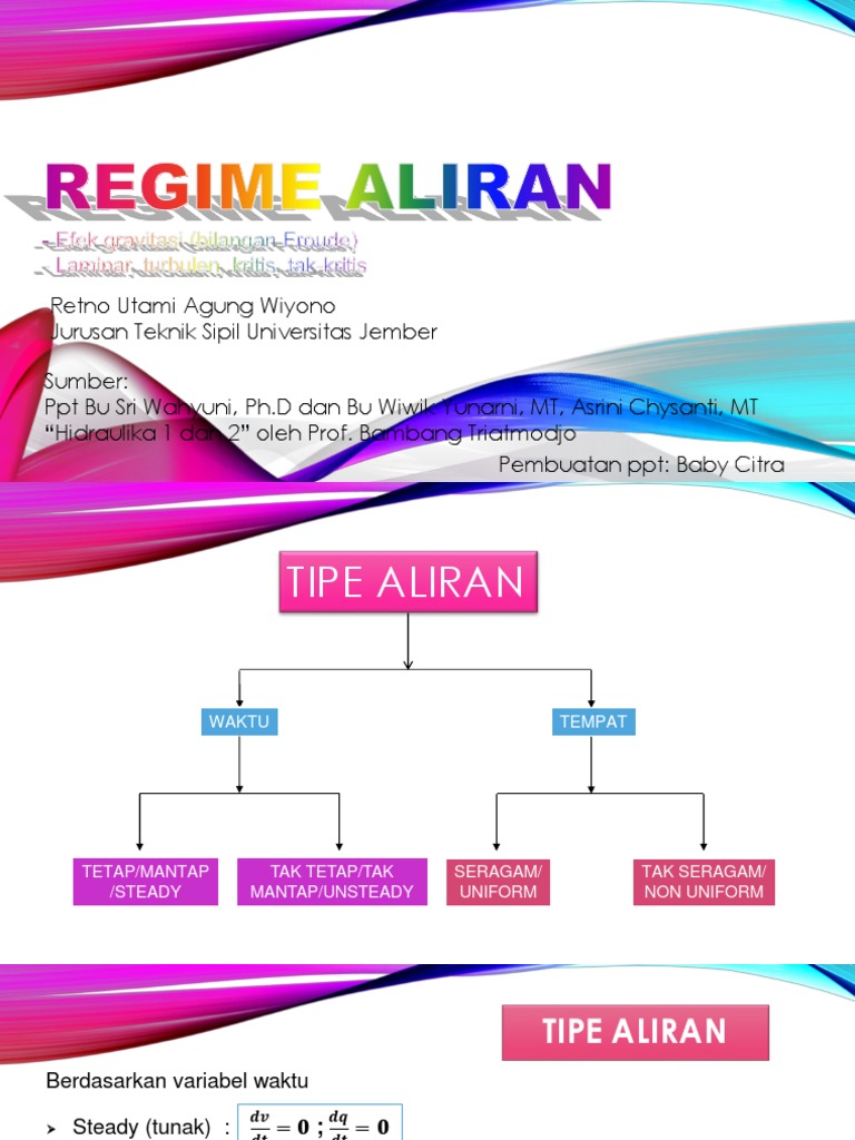 3 Regime Aliran | PDF