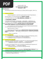 1st District BSP Encampment Script | PDF | Youth Movements | Scouting