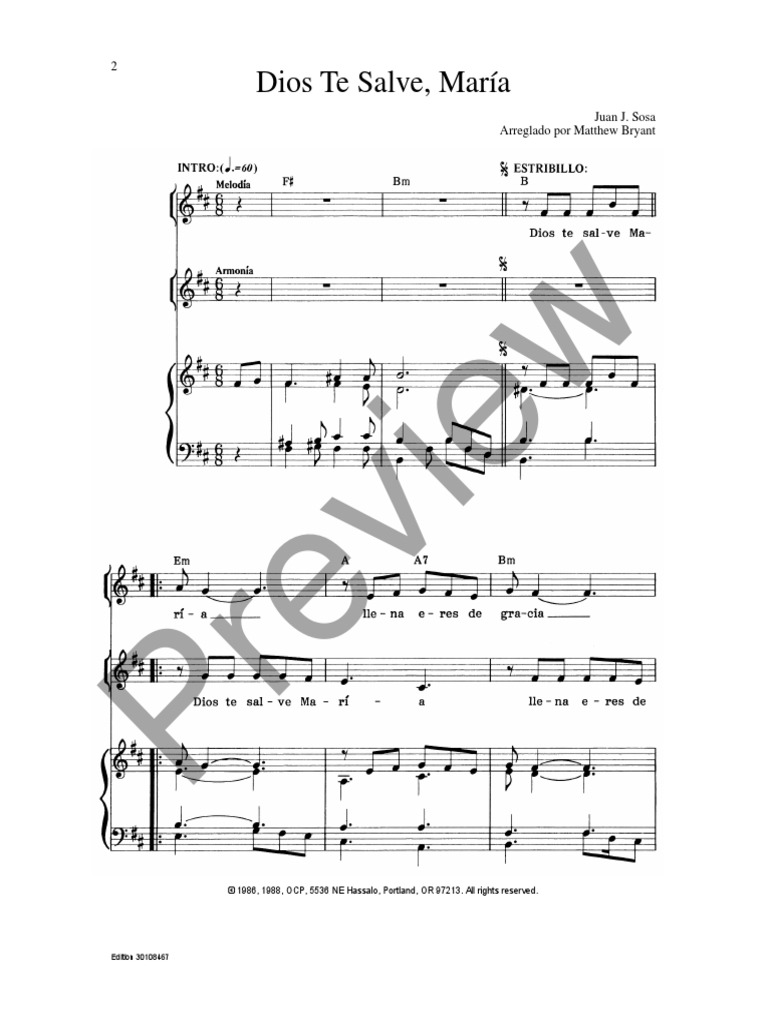 Dios Te Salve Maria Pdf – Dios Te Salve Maria Prayer – WOQTDI