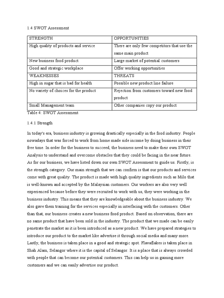 SWOT | PDF | Swot Analysis | Market Segmentation