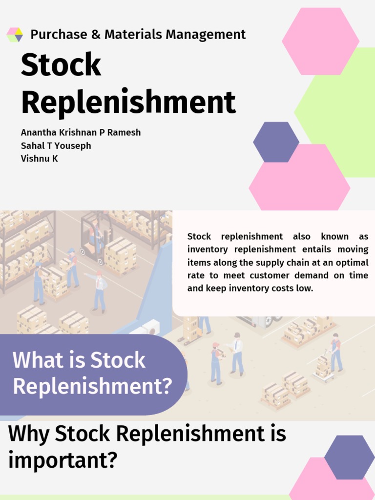 Stock Replenishment | PDF | Inventory | Business Process Management